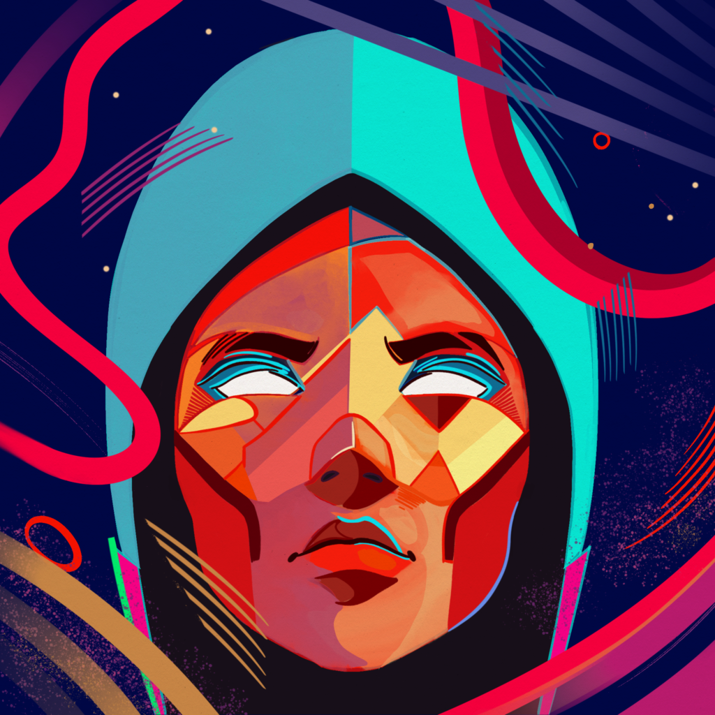 Explorando la Profundidad Emocional: Mi Obra Digital "Rostro Revelado ...